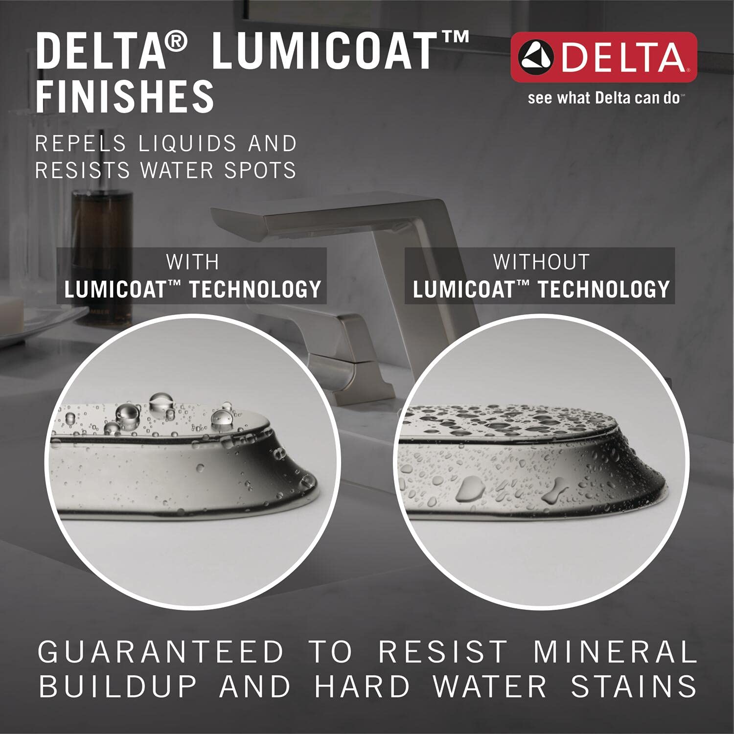 Delta Faucet T3543LF-SS-PR-WL Trillian Bath Faucet, Lumicoat Stainless