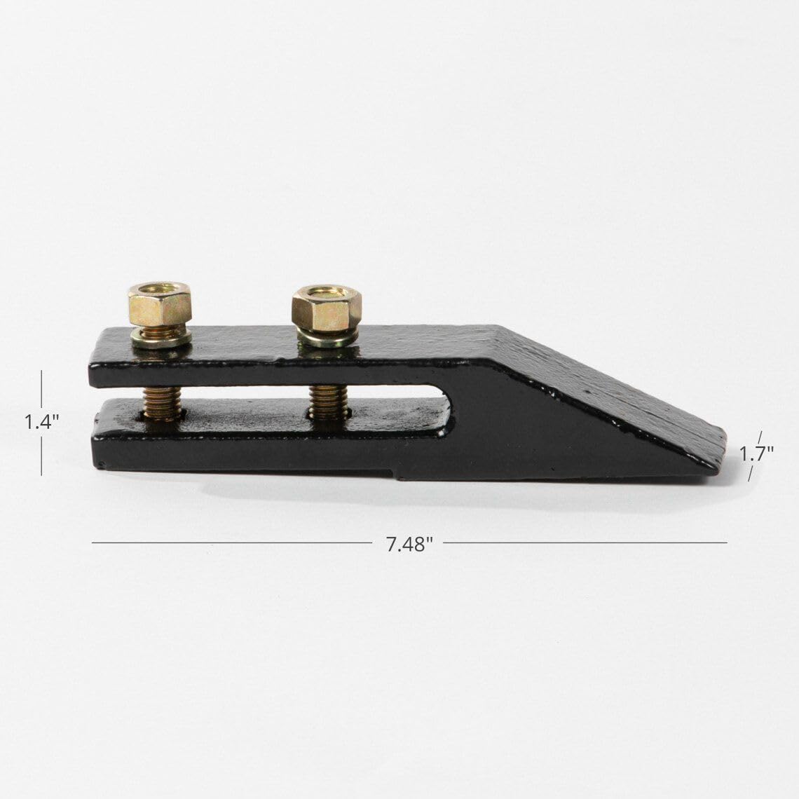 Titan Attachments Set of 3 Black Replacement Tooth Kit for Backhoe Bucket, Fits a Fronthoe and LW Series Backhoe