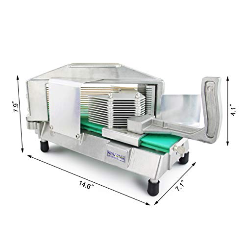 New Star Foodservice 39702 Commercial Tomato Slicer, 3/16-Inch