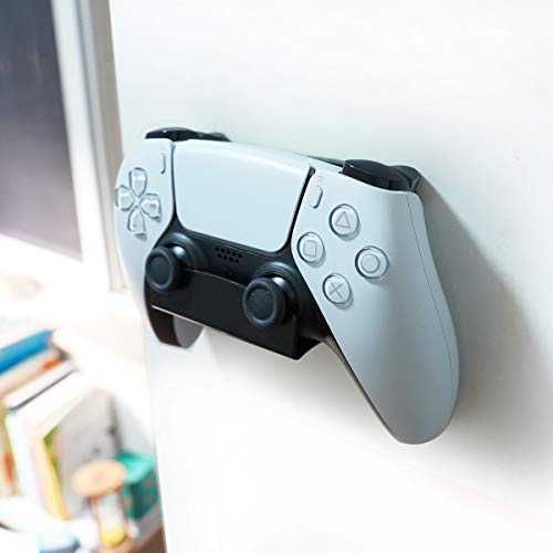 Monzlteck New Wall Mount For PS4 Controller,Compatible with PS5 controller,Screw-Free Application(Single)