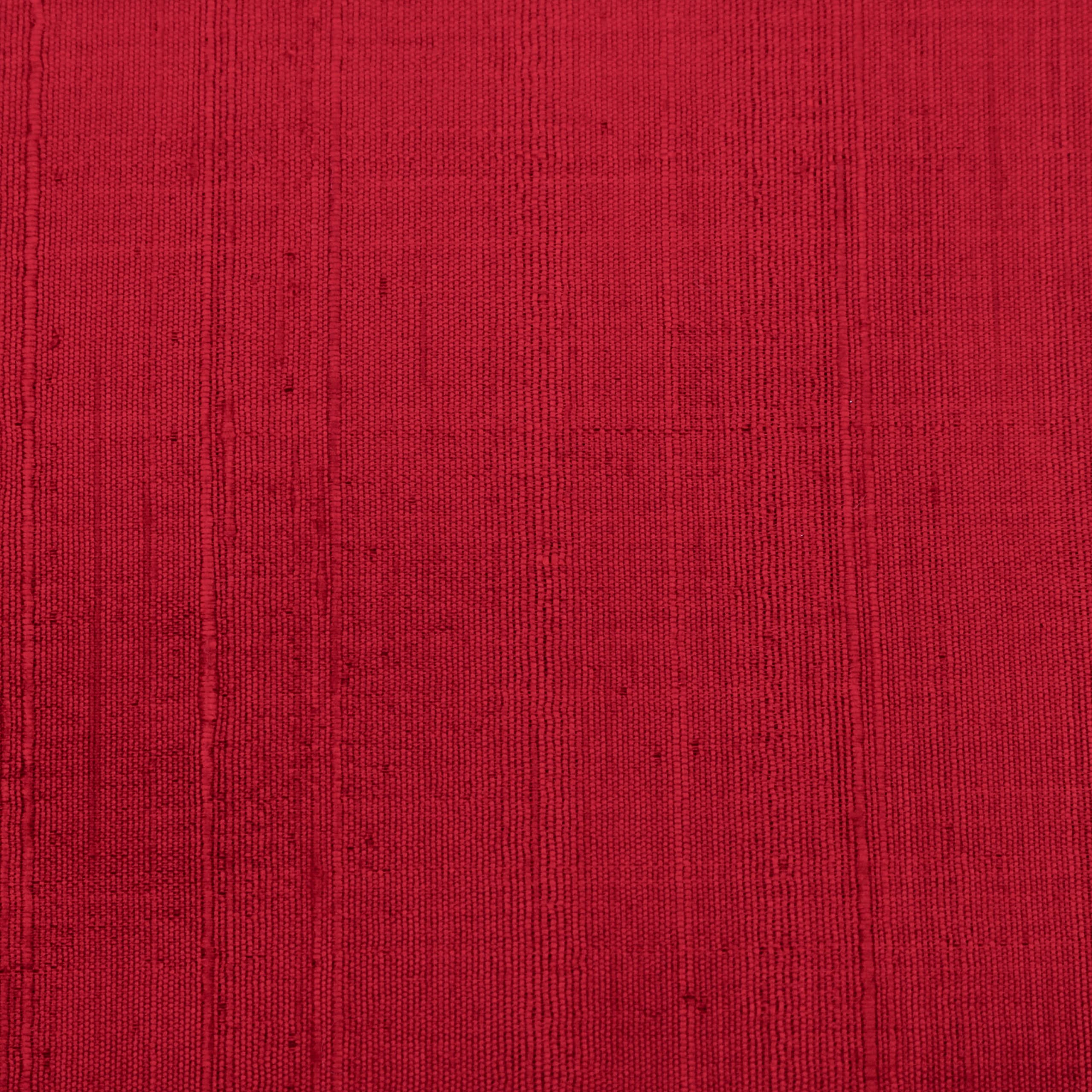 Fabric Mart Direct Silk Fabric, Red Dupioni Silk Fabric, Red Silk Fabric Silk Fabric by The Yard, 1 Continuous Yard Dupioni Silk Fabric, 41 inches Width Silk Dupioni Fabric by Yard