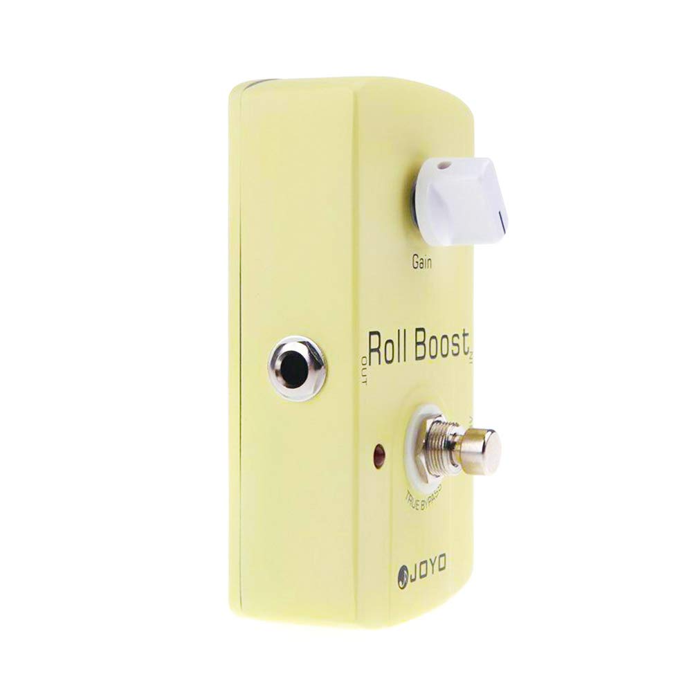 JOYO Boost Pedal Classic Circuitry up to 35dB Clean and Clear Boost for Electric Guitar Effect - True Bypass (Roll Boost JF-38)