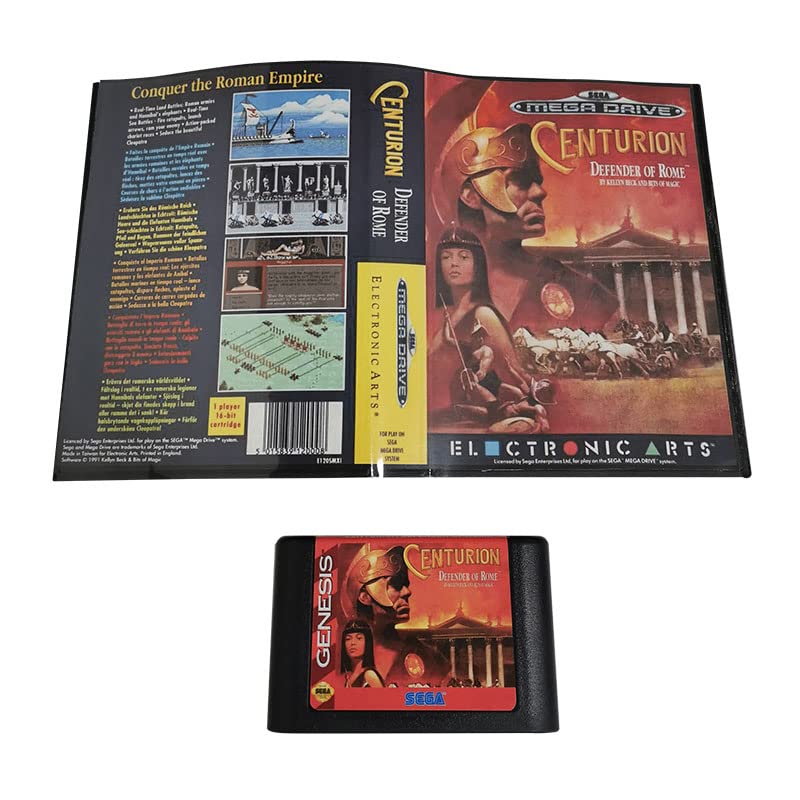 Centurion Defender of Rome - Games 16 Bit MD Game Card For PAL And NTSC Version