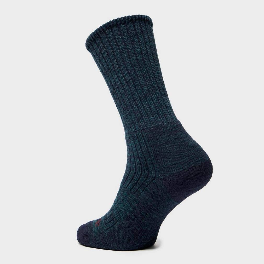 Bridgedale Men's Hike Midweight Boot Height- Merino Comfort Socks, Navy, X-Large