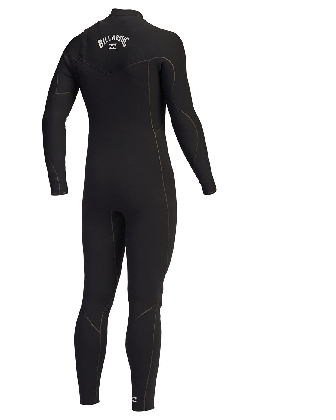 Billabong Mens 4/3mm Furnace Chest Zip Full Wetsuit - Black | Medium