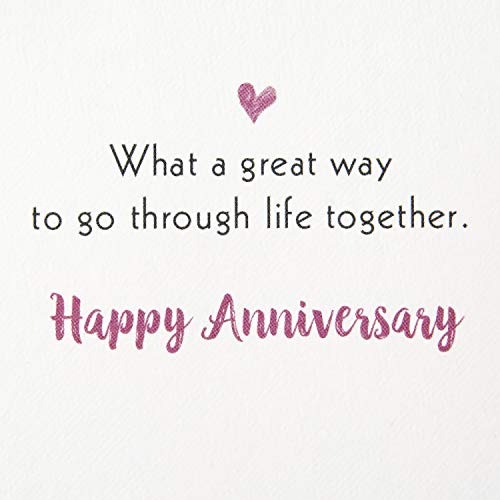 Hallmark Paper Wonder Displayable Pop Up Anniversary Card (Still Glowing)