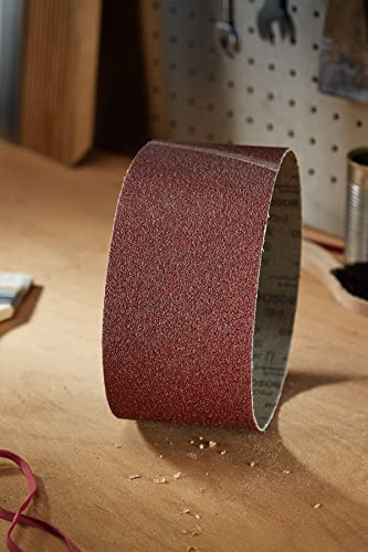Bosch Professional 2608606134 Sanding Belts100x610 G40, Red, 100 mm x 610 mm