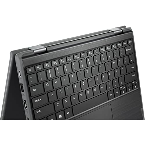 Lenovo 300e 11.6" 2-in-1 Touchscreen Winbook (Intel N4120, 4GB RAM, 128GB Storage (64GB eMMc + 64GB IST SD Card), Webcam) Ruggedized, Water Resistant, Education Laptop, Type-C, Wi-Fi, Win 10/11 Pro