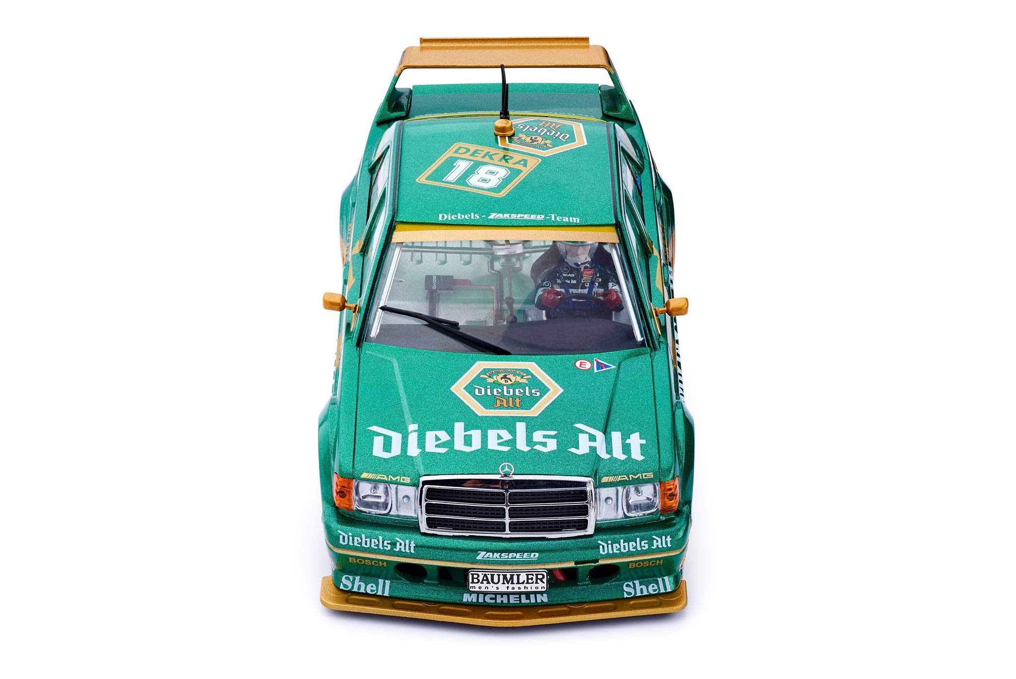 Slot.it Mercedes 190e 'Diebels Alt' 1st Zolder 1992 1:32 Performance Slot Race Car SICA44A