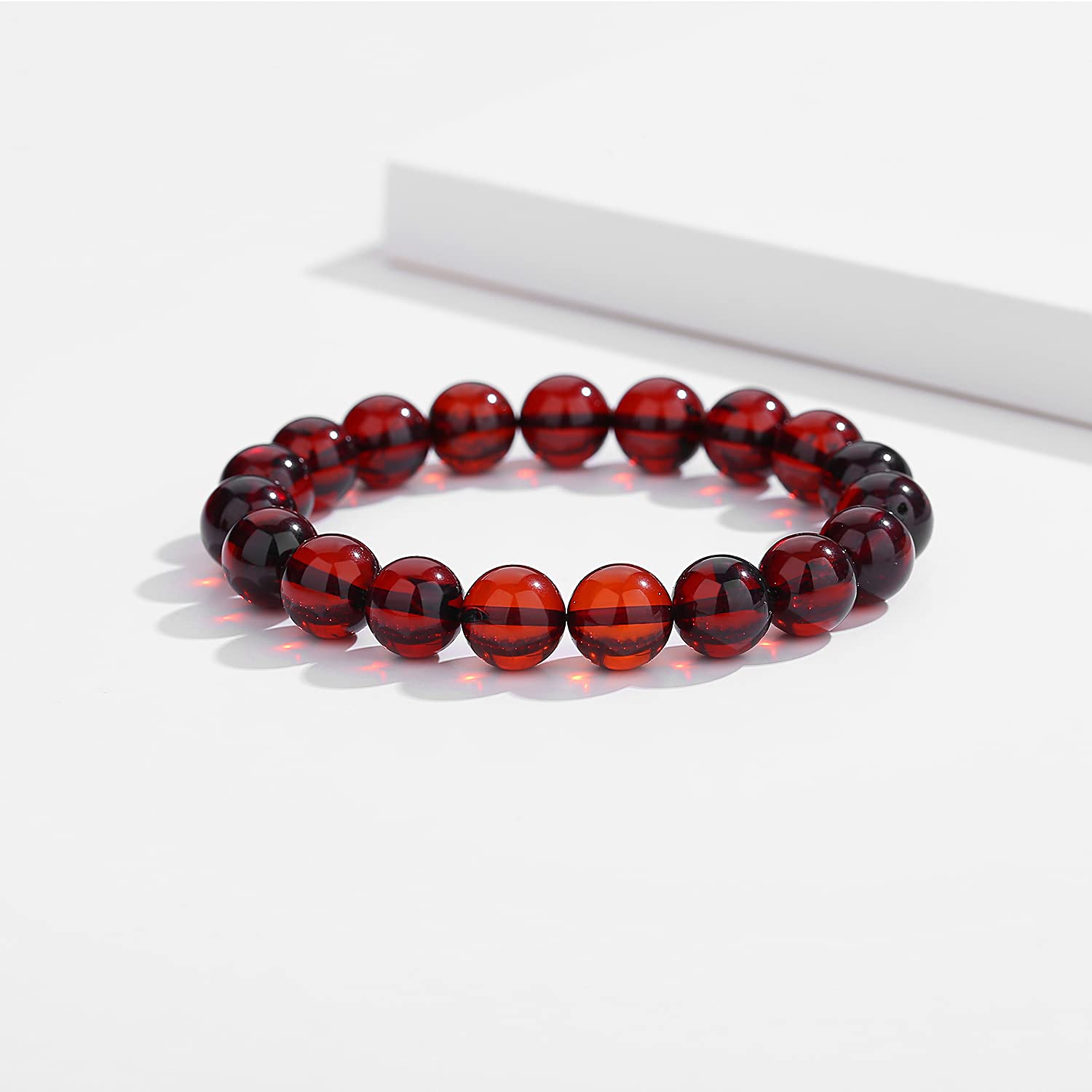 Baltic amber bracelet for women Size10mm 7inches Amber bracelet