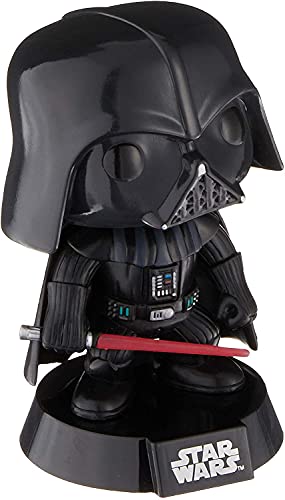 POP Star Wars: Classic Darth Vader 01 Funko Pop Vinyl Figure (Bundled with Compatible Pop Box Protector Case), Multicolored, 3.75 inches
