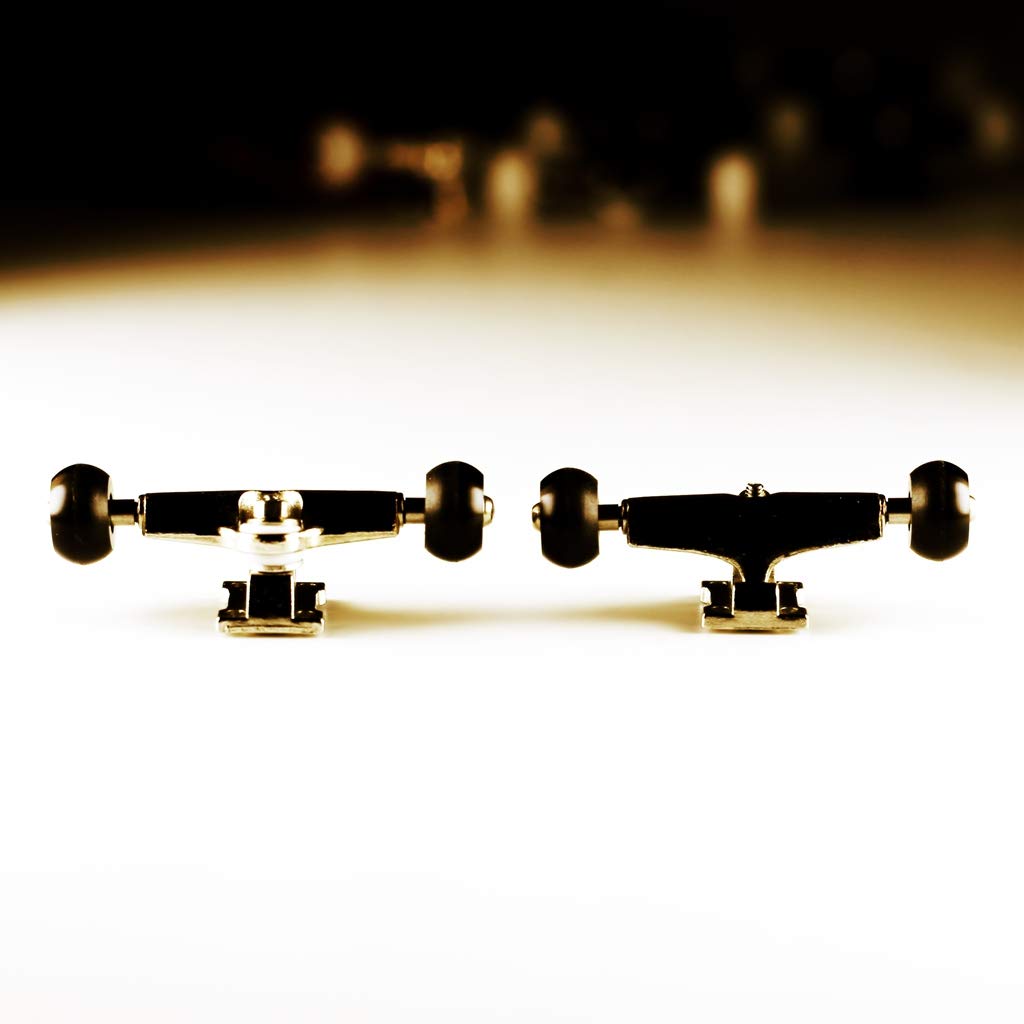 NOAHWOOD Fingerboard Complete Set (NW8.0 Maple 6-Layer 360Flip Deck, NW3.0 King Trucks Silvery,NW3.0 Wheels Black) (Story Door iii, 100x34mm Standard Concave)