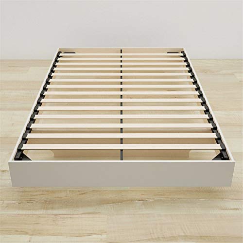 Nexera Queen Size Platform Bed, White