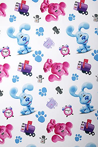 Blues Clues You Are Smart 4 Piece Toddler Bedding Set β Includes Comforter, Sheet Set β Fitted + Top Sheet + Reversible Pillowcase for Boys And Girls Beds, Blue