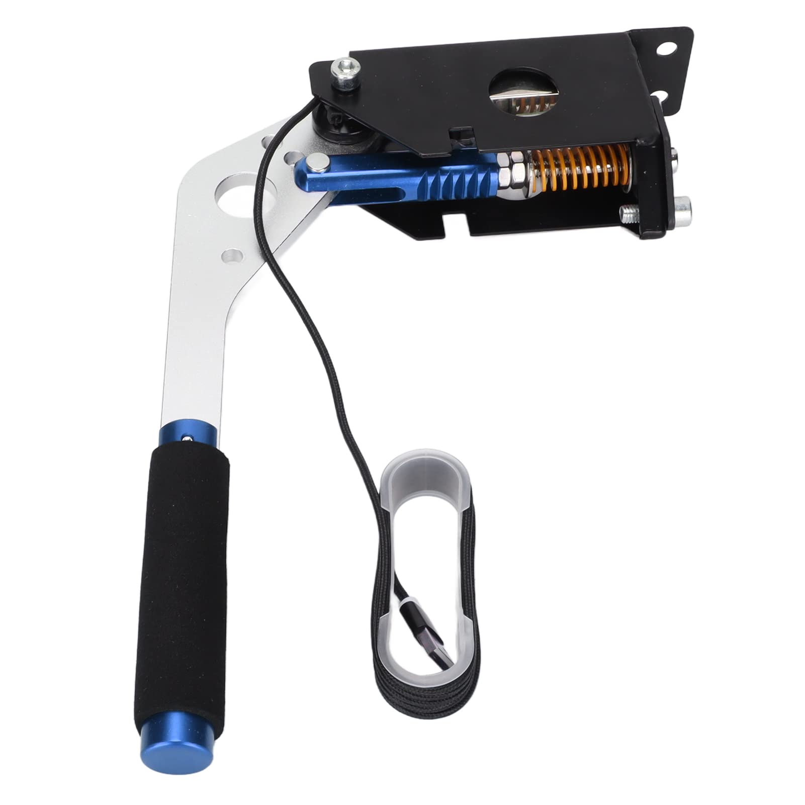 USB Handbrake, USB PC Game Handbrake Adjustable Game Handbrake, for SIM Racing Games, Support for G27 G25 G29 T500 T300(Blue)