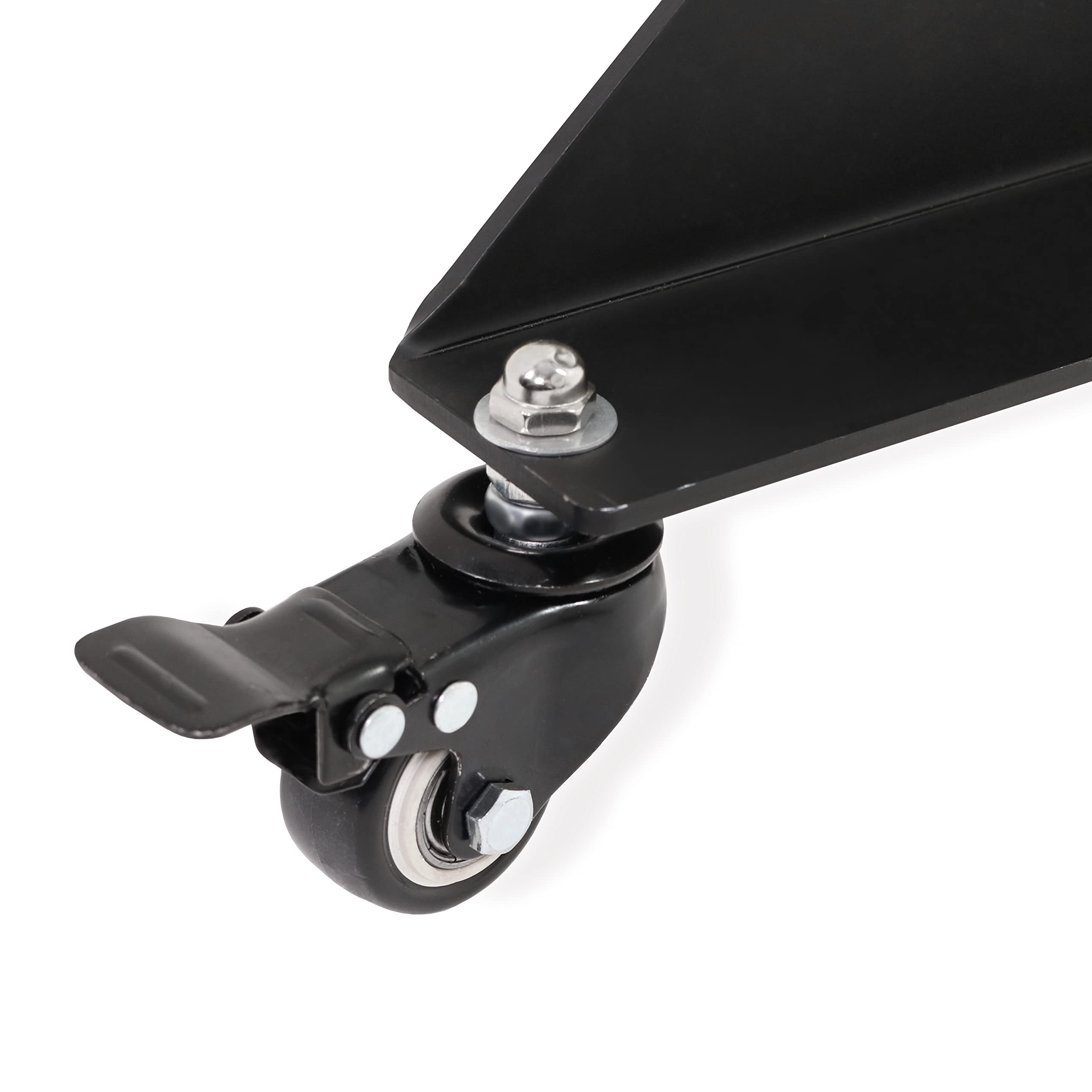 BINKOBO Simulator Monitor Stand - Free Standing with Lockable Castor Wheels - Complete with Cable Ties