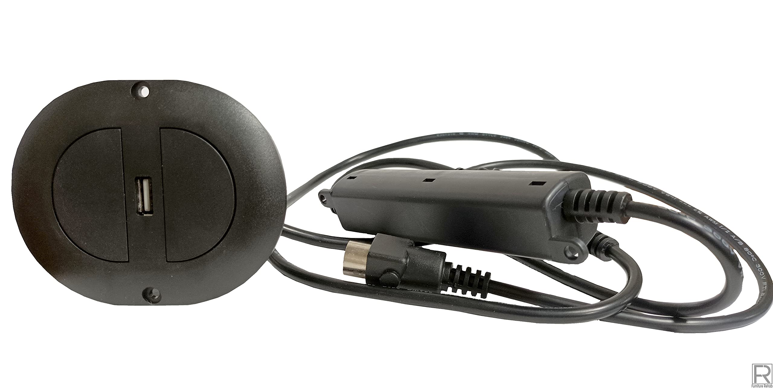 Oval 2 Button Handset with USB for Power Recliner Lift Chair, KDH096