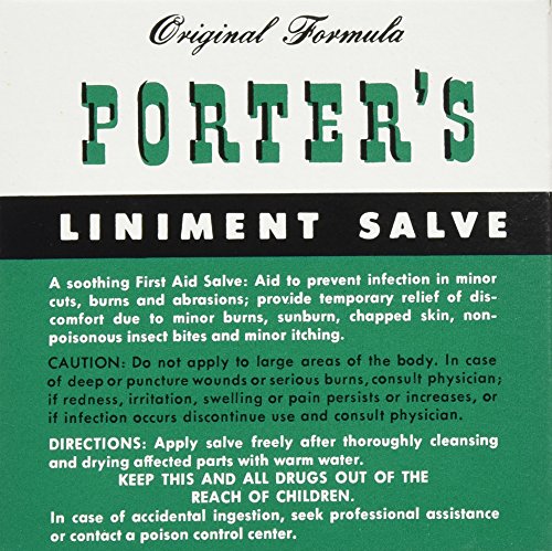 Porter's Liniment Salve, 2 Ounce