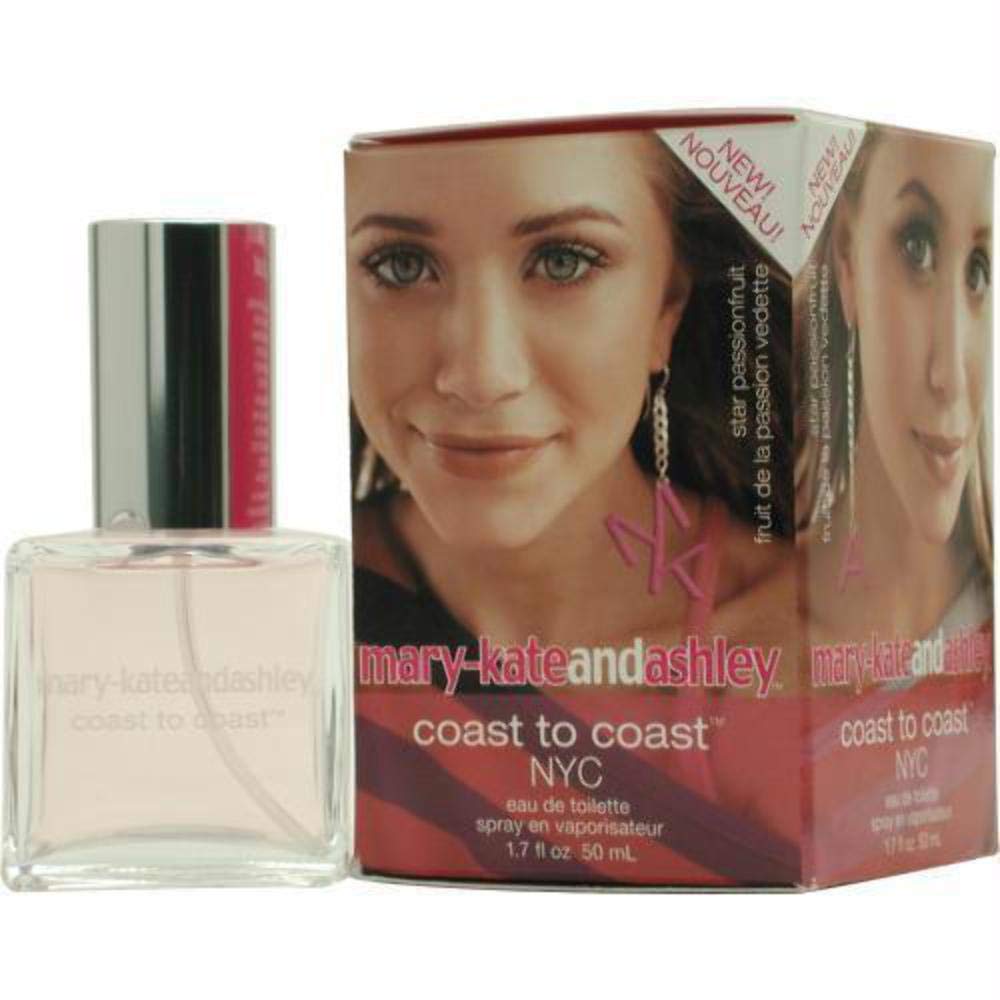 Mary-kate & Ashley By Mary Kate And Ashley For Women, Coast To Coast Nyc Star Passionfruit Eau De Toilette Spray, 1.7-Ounce Bottle