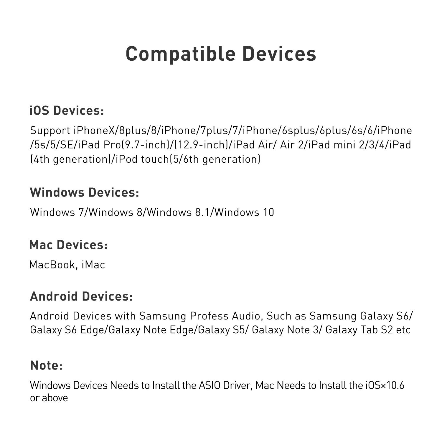 USB Audio Interface,MeloAudio TS MINI compact Instrument/Microphone Audio Interface for iPhone, iPad,Android Devices, Mac and PC