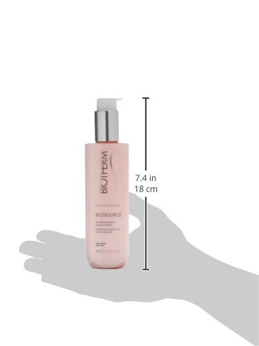 Biotherm Biosource Softening and Make-Up Removing Milk, for Dry Skin, 6.76 Ounce