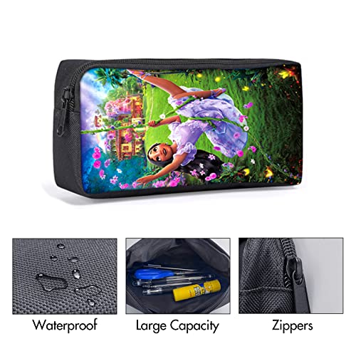 Farisod Encanto Backpacks for Girls School Backpack with Lunch Box Set School Bags Student Bookbag Backpacks for Girls Teens 3PCS