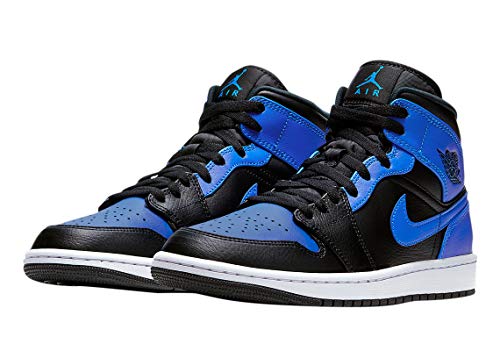 Nike Men High-Top Sneakers, Blue Black Hyper Royal White 077, 9 US