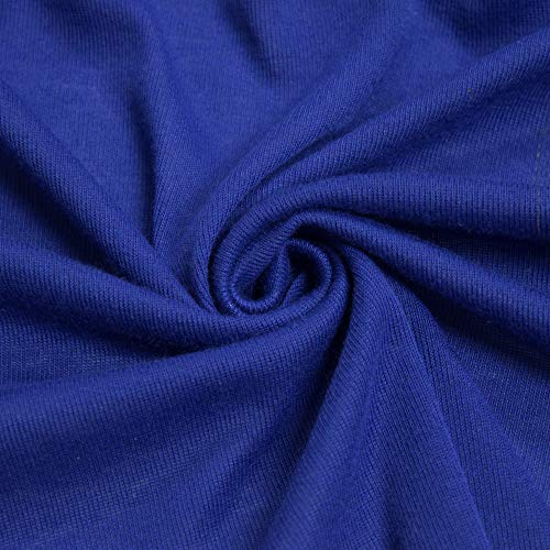 TL Care Supreme Fitted Crib Sheet 28" x 52", Enhanced Thickness for Soft, Breathable Neutral 100% Cotton Jersey Comfort, Royal, for Boys and Girls