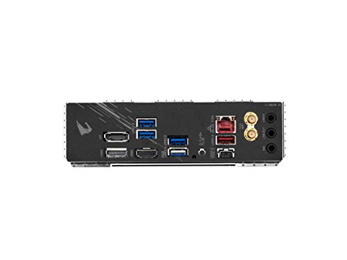 GIGABYTE B550I AORUS PRO AX (AM4 AMD/B550/Mini-Itx/Dual M.2/SATA 6Gb/s/USB 3.2 Gen 1/WiFi 6/2.5 GbE LAN/PCIe4.0/Realtek ALC1220-Vb/DisplayPort 1.4/2xHDMI 2.0B/RGB Fusion 2.0/DDR4/Gaming Motherboard)