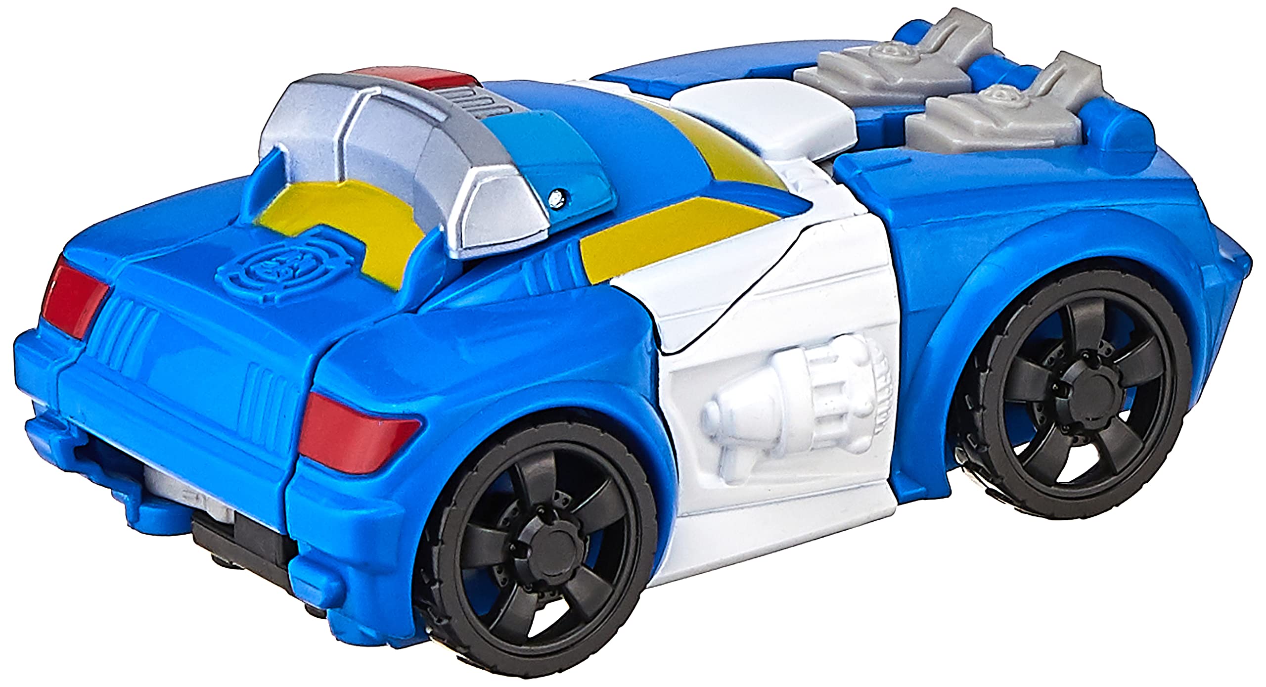 Transformers Playskool Heroes Rescue Bots Academy Classic Heroes Team Chase The Police-Bot Converting Toy, 4.5-Inch Action Figure, Kids Ages 3 and Up