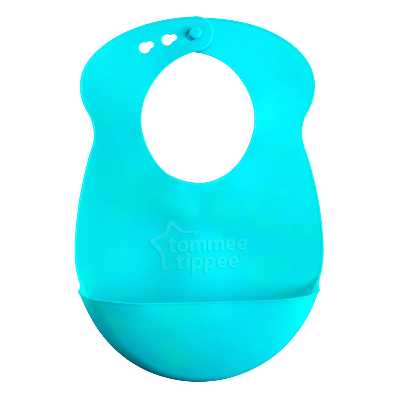 Tommee Tippee Easi-Roll Bib, Pink and Purple/Pink and Blue, 2 Count
