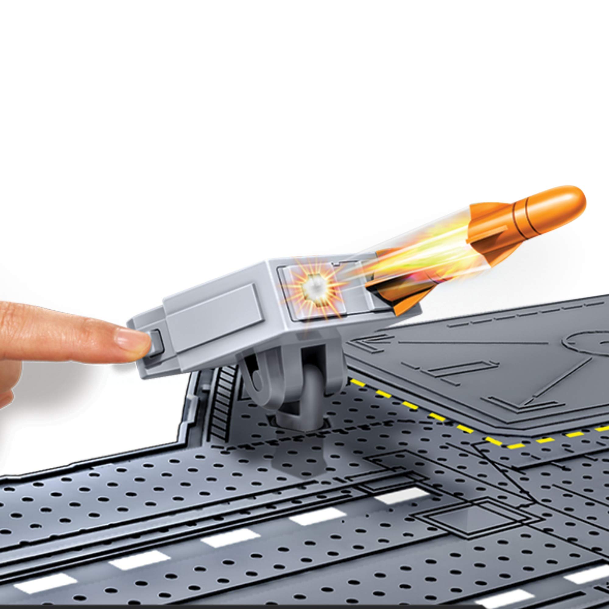 Matchbox Top Gun: Aircraft Carrier Play Set Gift Idea for Ages 4 to 8 Years with Top Gun Boeing F/A 18 die-cast Jet