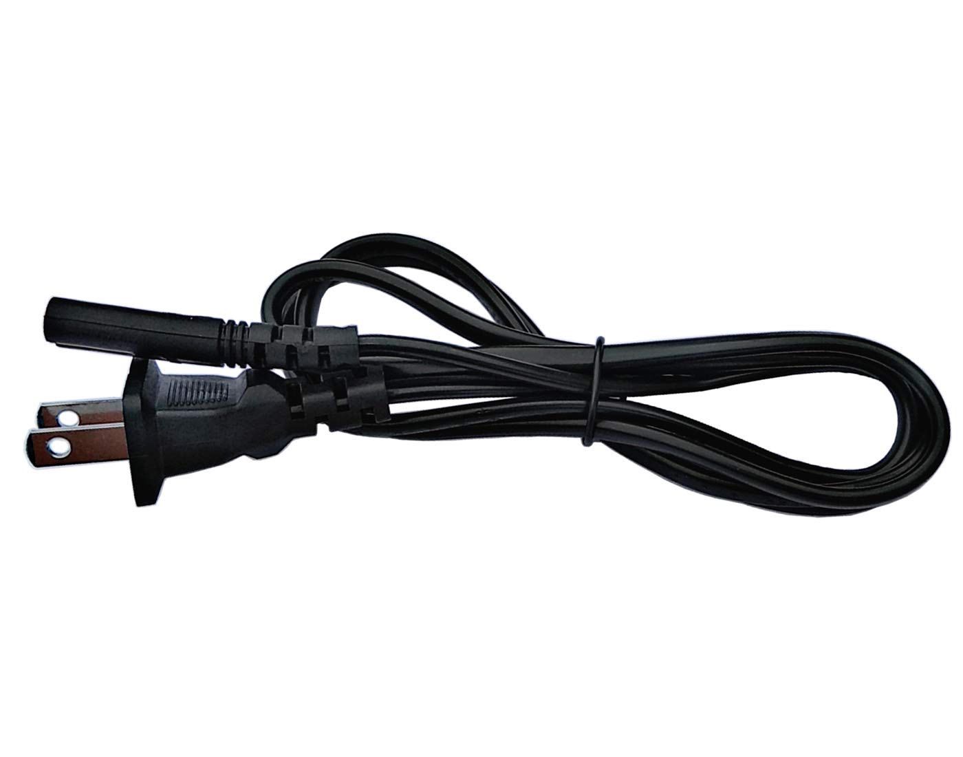 eeTao AC 120V Power Cord Cable Plug Lead Charger Compatible with Silonn SLRE01B Mini Fridge Portable Skin Care Fridge 4 L/6 Can Cooler and Warmer Small Refrigerator