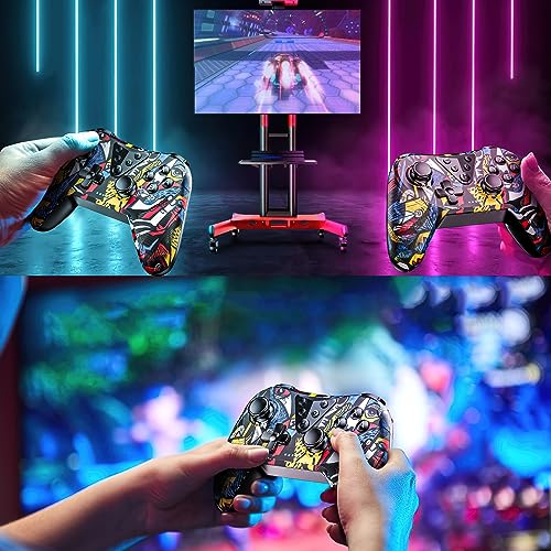 FaSonyke Wireless Switch Pro Controller for Nintendo Switch Controller/Lite/OLED, for Windows PC Wireless Gamepad Joystick with Programmable/Motion Control/Vibration/Turbo/Wakeup Function