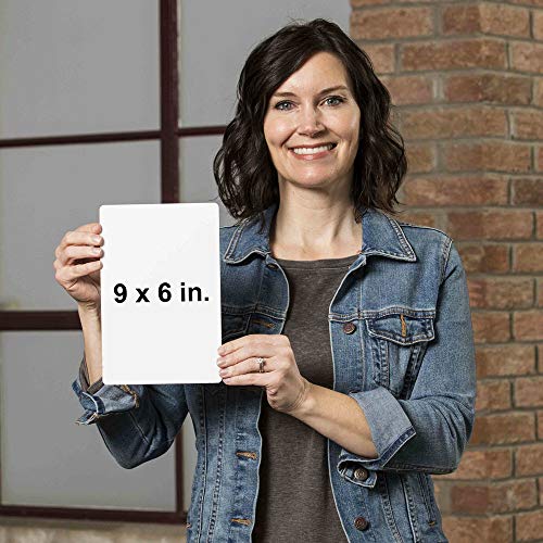 ComplianceSigns.com Employee Restroom Sign, ADA-Compliant Braille and Raised Letters, 9x6 inch White on Black Acrylic with Adhesive Mounting Strips