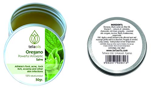 Oregano soothing multi purpose Balm –Fast acting for Athletes Foot, Jock Itch, Nail Issues, Rash, Skin Irritation - Ointment for Dry, Itchy Skin - Foot & Body Balm with Oregano essential oil 1.7Oz