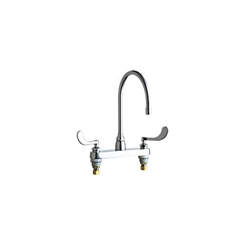Chicago 1100-GN8AE3-317AB 1100-GN8AE35-317AB Hot and Cold Water Sink Faucet, Chrome