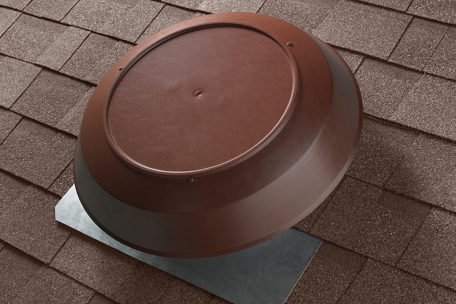 Broan-NuTone 356BR Attic Ventilator, Roof Mount Ventilator, Brown, 1600 CFM