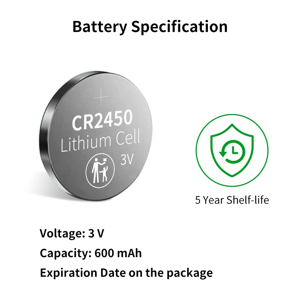 CR2450 Battery (10pcs)