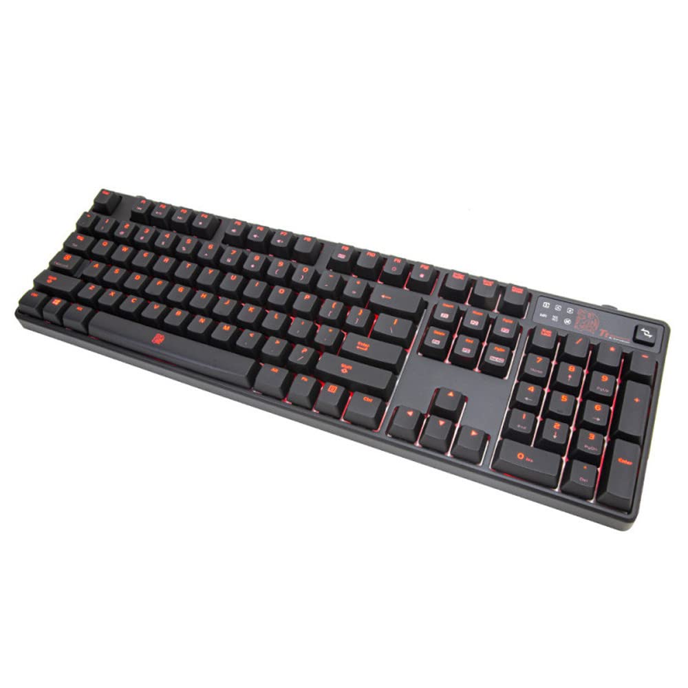 Tt eSPORTS Thermaltake Tt e Sports Poseidon Z RGB Software Controlled 16.8 Million Color Brown Switches Mechanical Gaming Keyboard KB-PZR-KBBRUS-01