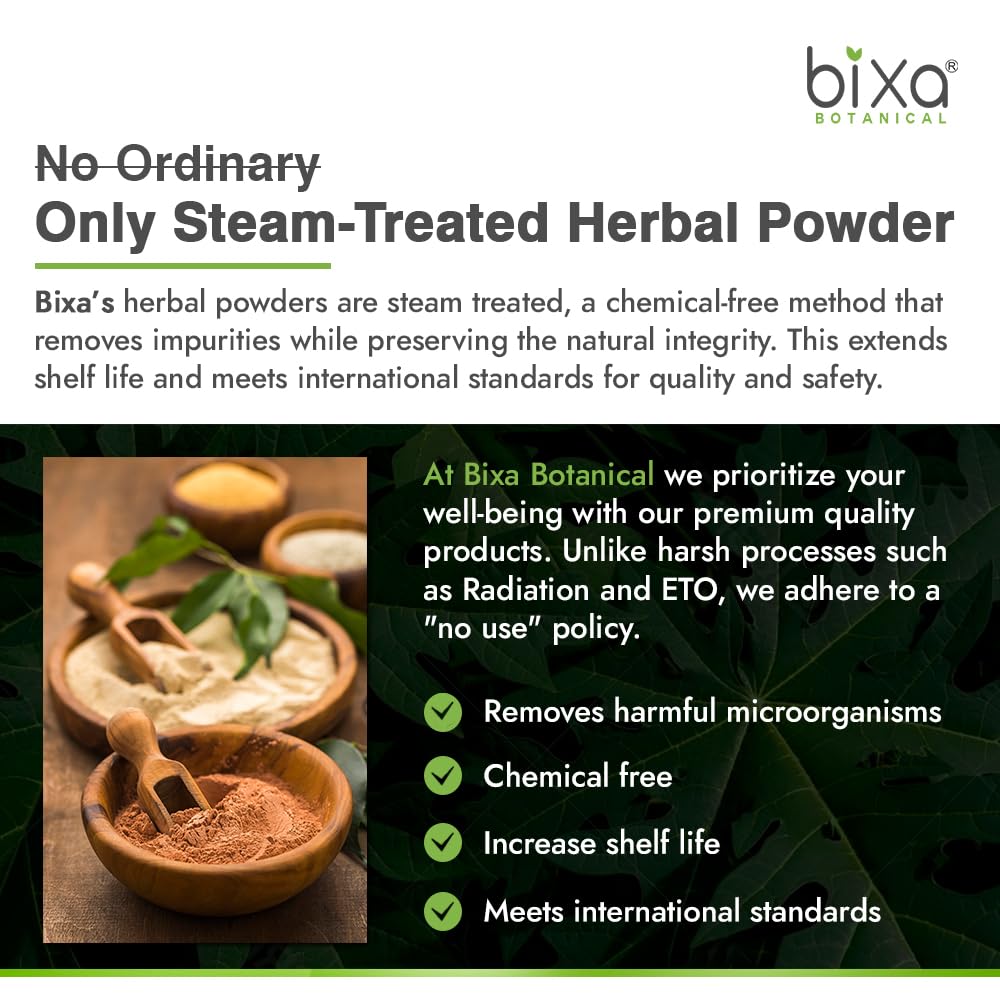 bixa BOTANICAL Punarnava Powder (Boerhavia Diffusa) Ideal Diuretic | Useful in Ascites and as Emmenagogue | Natural Herbal Supplement | Increases Digestion and Haemoglobin Levels –1 Pound (16 Oz)