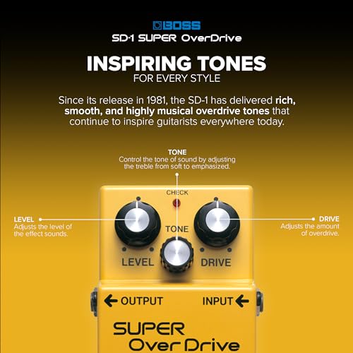 Boss SD-1 Super Overdrive Pedal