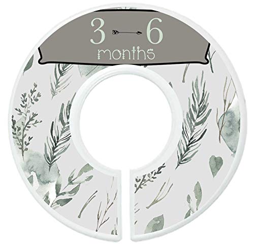 Mumsy Goose Baby Boy Clothes Dividers Nursery Closet Dividers Rustic Mountains