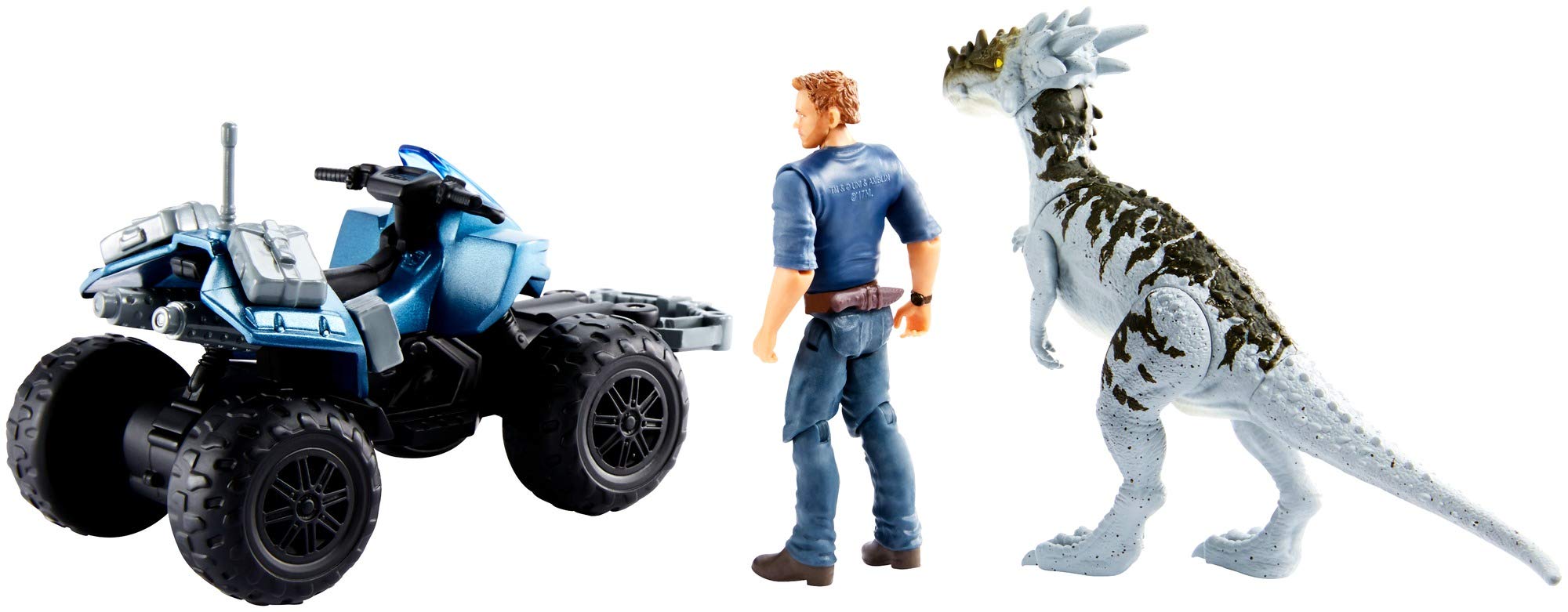 JURASSIC WORLD DELUXE STORY PACK Off-Road Tracker ATV