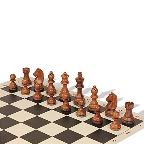 Chess Set Wooden Chess,High-end Exquisite Portable Chess Set,20.5inch,with Backpack,for Adults Kids,Games,Travel,Outings (Black 20.5inch)