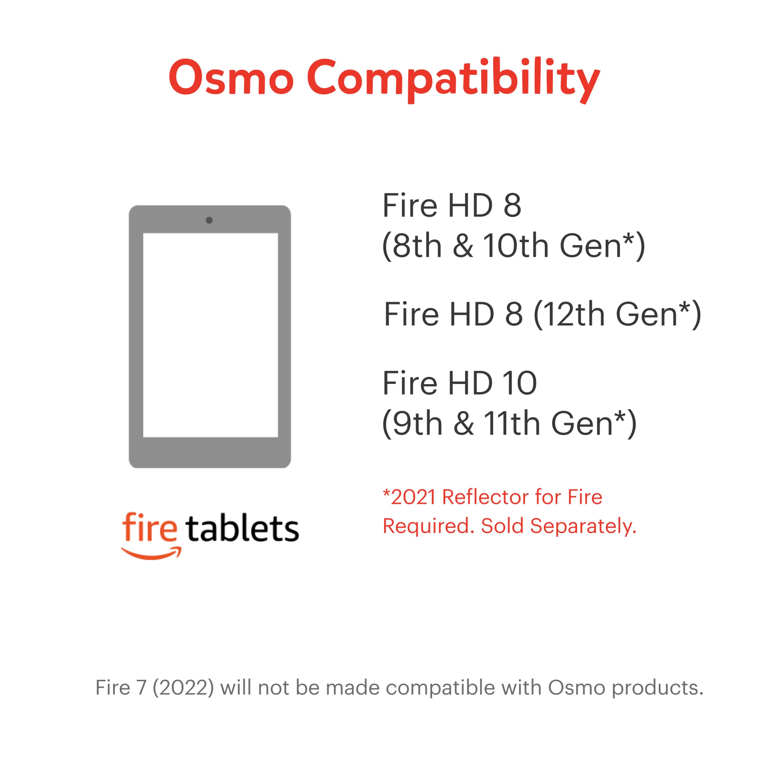 Osmo-Genius Starter Kit for Fire Tablet + Family Game Night-7 Educational Learning Games for Spelling,Math & more-Ages 6-10-STEM Toy Gifts- 6 7 8 9 10(Osmo Fire Tablet Base Included-Amazon Exclusive)