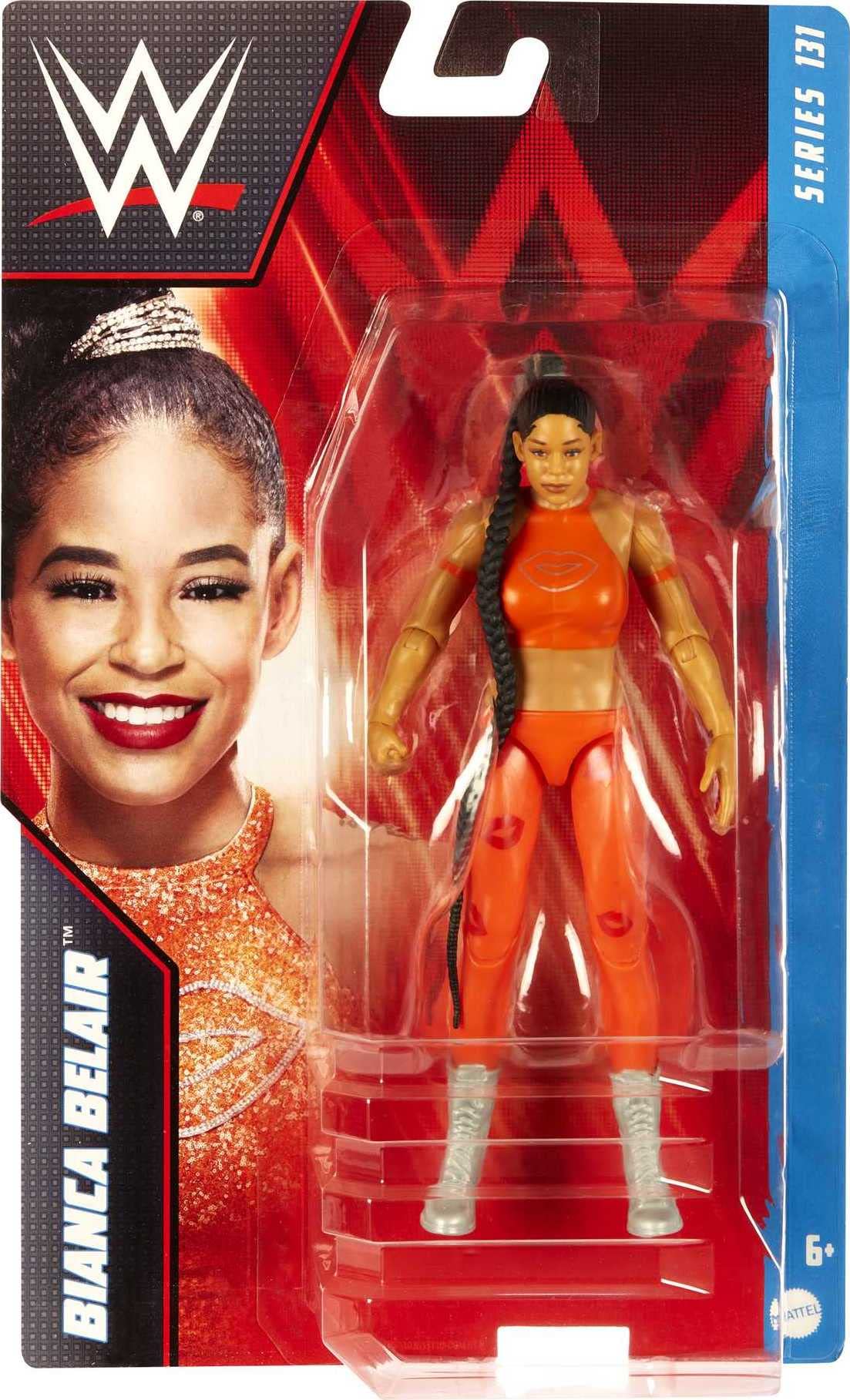 Mattel WWE Bianca Belair Action Figure, Posable 6-inch Collectible for Ages 6 Years Old & Up