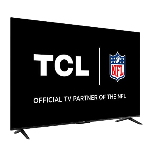 TCL 50" Class 4-Series 4K UHD HDR Smart Roku TV β 50S455 2022, Black