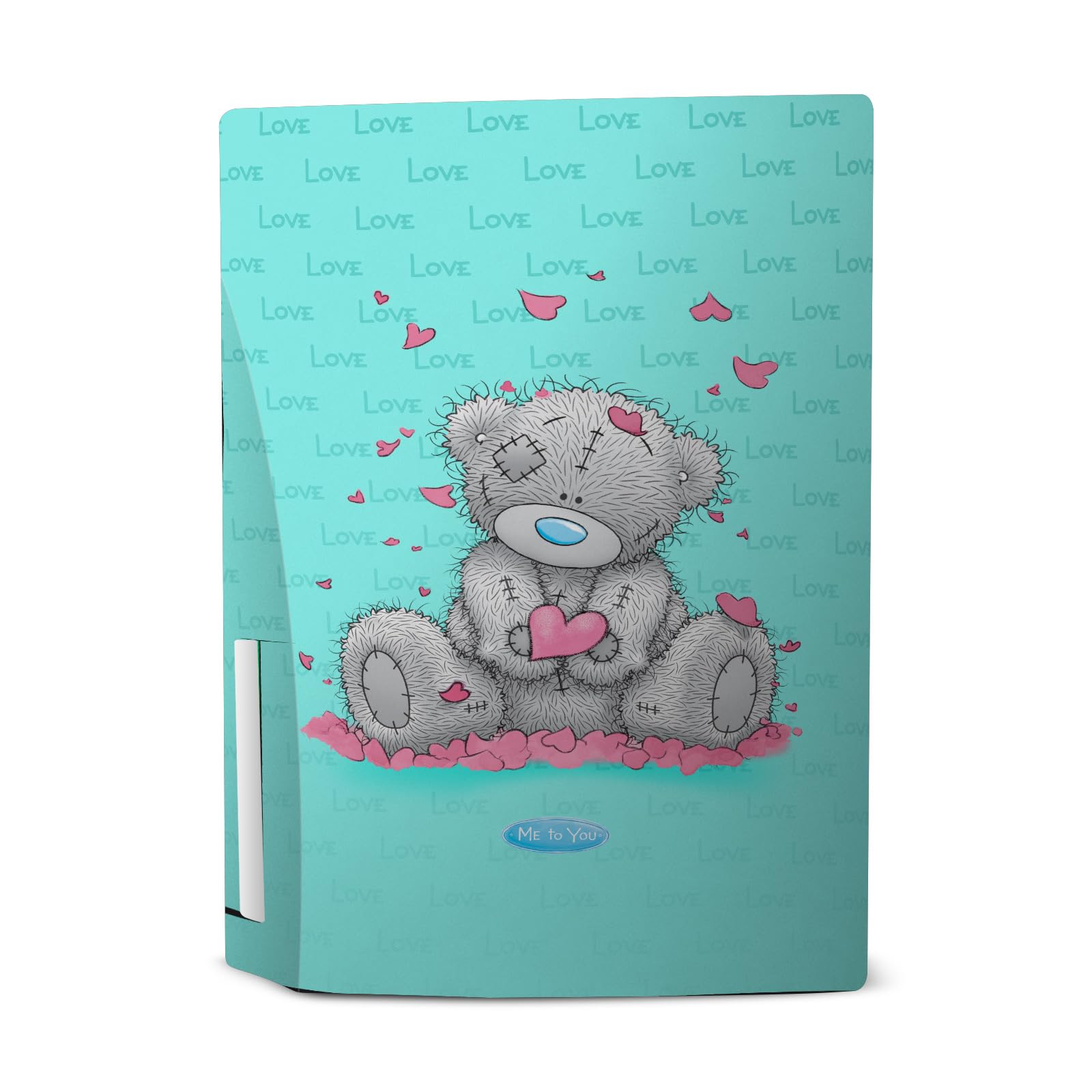 Head Case Designs Officially Licensed Me To You Love Classic Tatty Teddy Vinyl Faceplate Sticker Gaming Skin Decal Cover Compatible With Sony PlayStation 5 PS5 Disc Edition Console