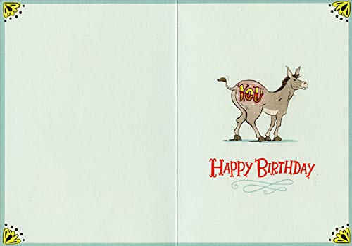 Designer Greetings Tattoo of You Funny/Humorous Risque Birthday Card